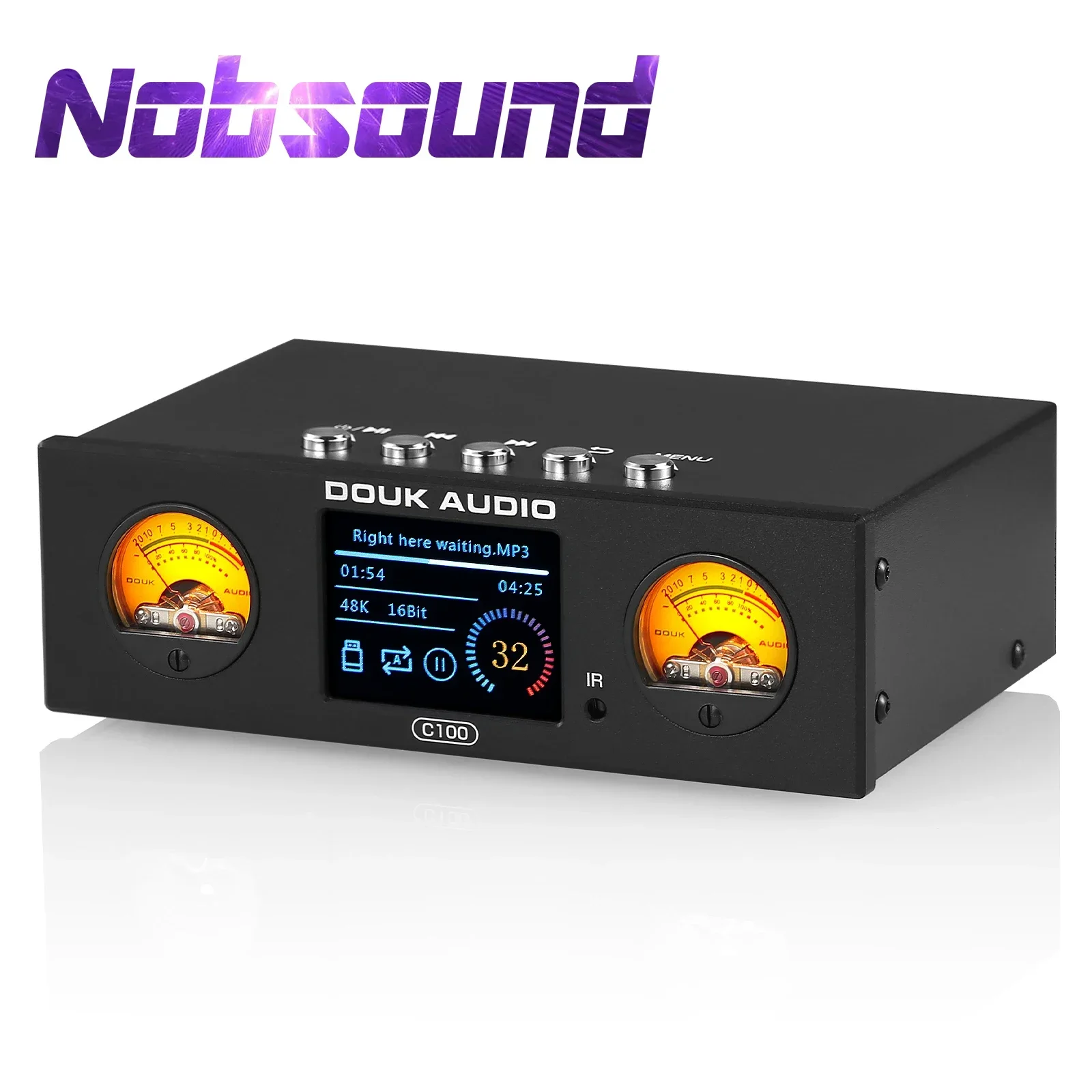 Nobsound-Mini-pr-ampli-num-rique-C100-lecteur-USB-streamer-de-musique ...