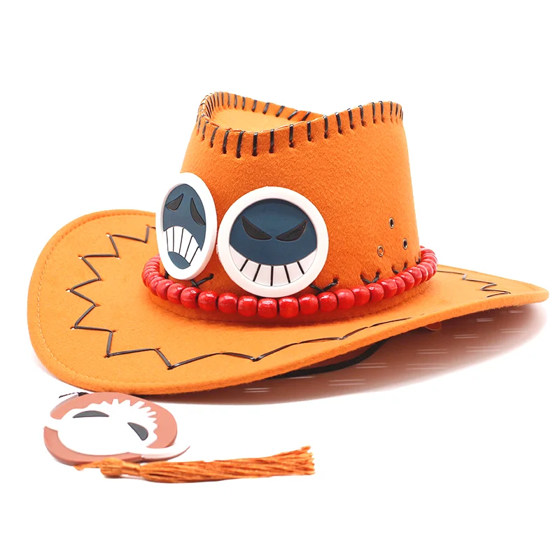 One-Piece-Portgas-D-Ace-Hats-Anime-Cosplay-Cowboy-Cap-for-Men-Women ...