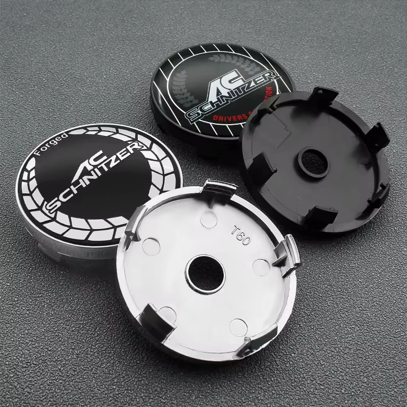 4PCS-56MM-60MM-AC-SCHNITZER-Emblem-Wheel-Center-Hub-Cap-Car-Rims-Dust ...