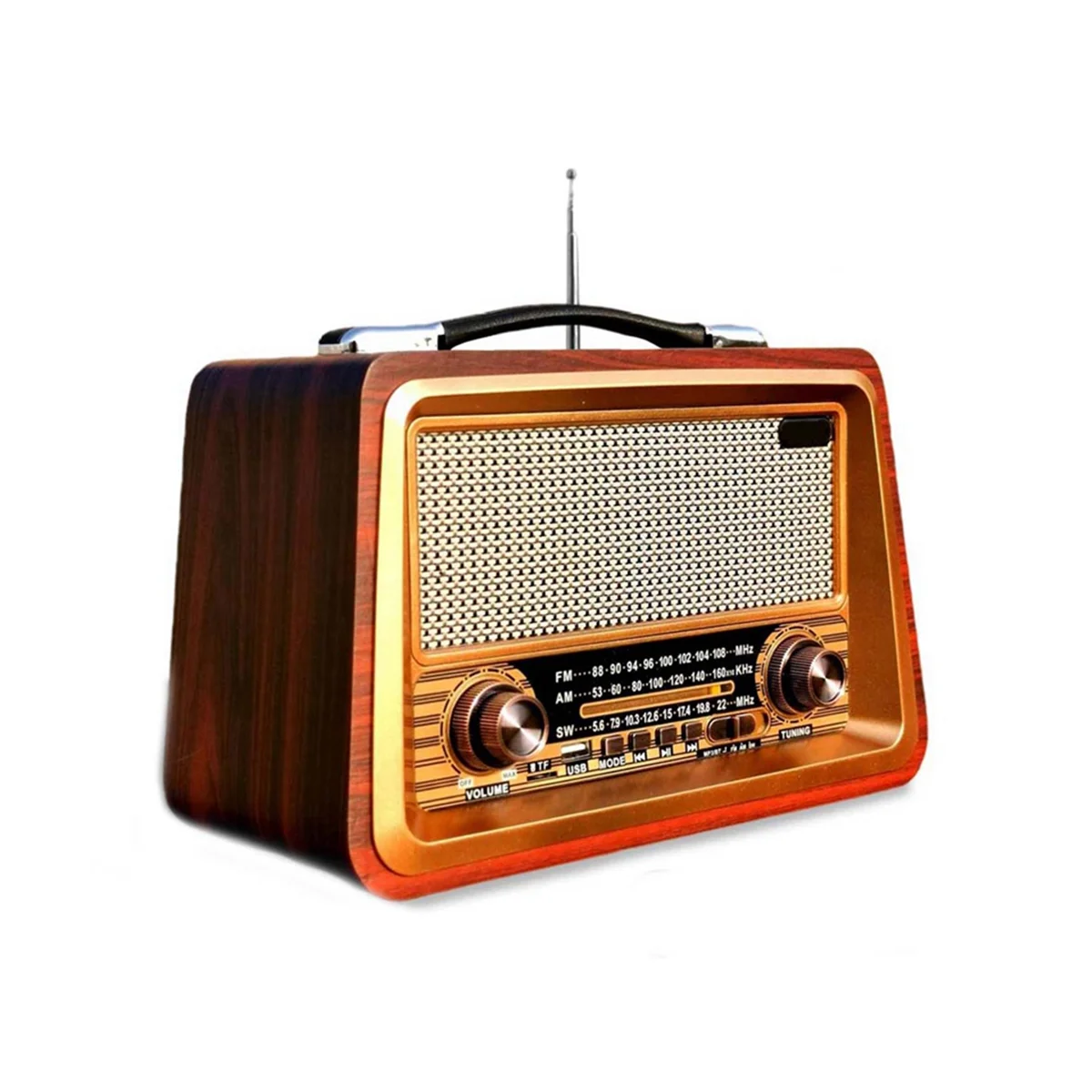 Radio-port-til-Retro-altavoz-inal-mbrico-con-Bluetooth-reproductor ...