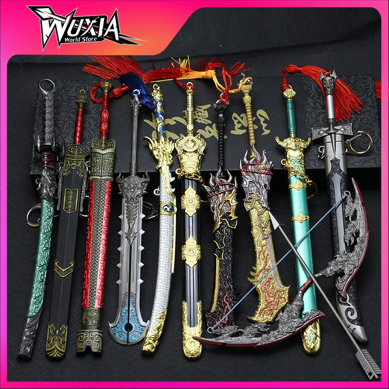 Naraka-Bladepoint-Weapon-Chinesestyle-Alloy-Sword-Heaven-Katana-Metal ...