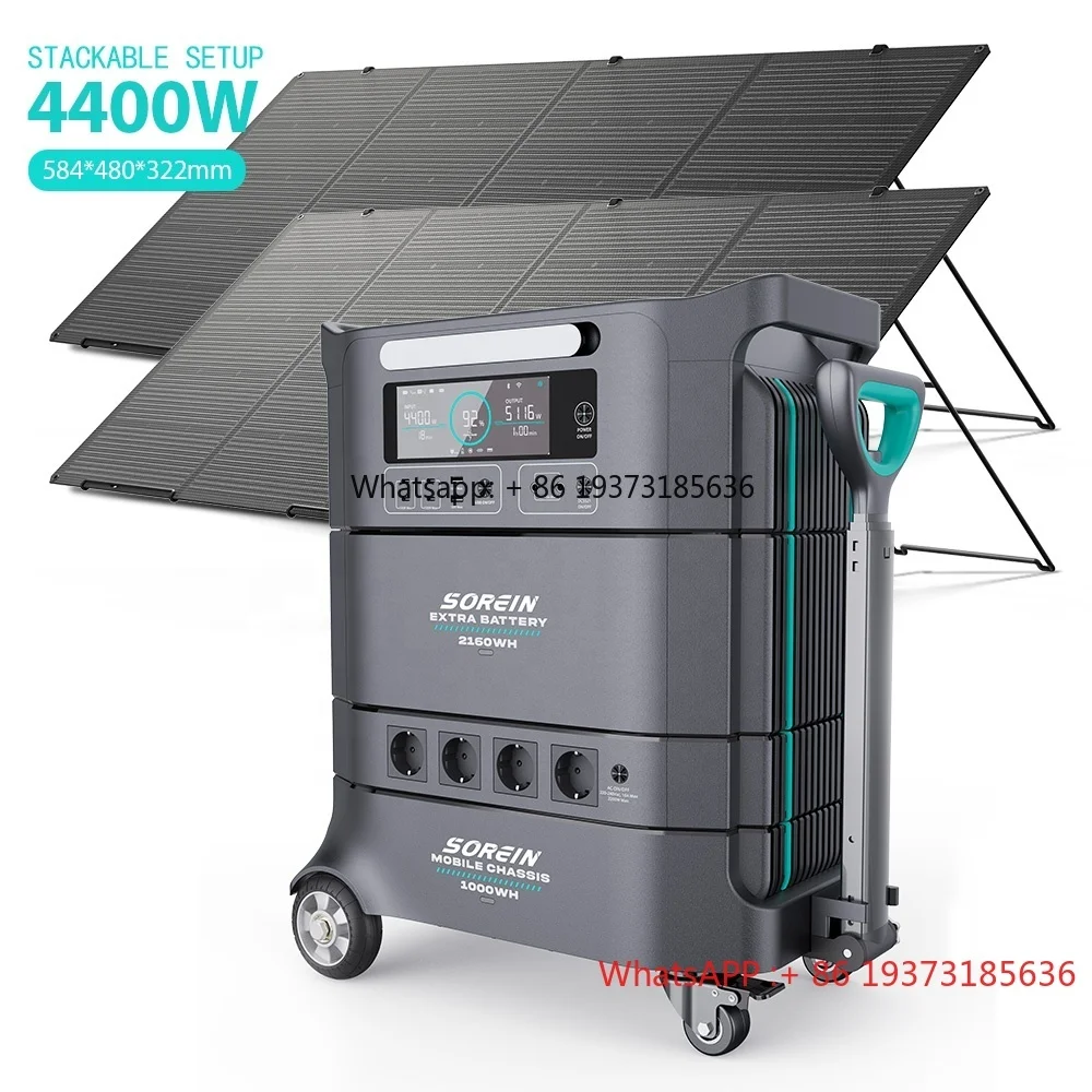 Sorein 4400W Diy Expandable Battery Electric Portable Power Station ...