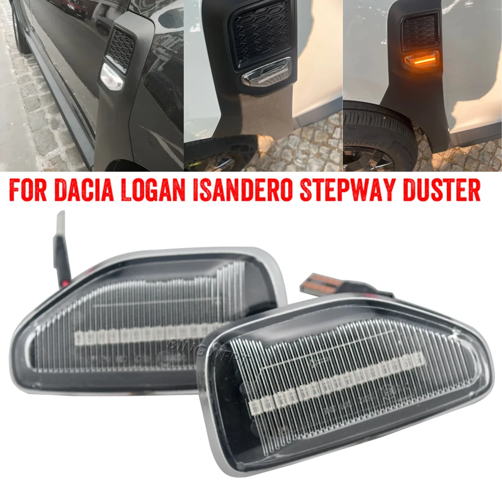 Side-Marker-Light-For-Dacia-Logan-II-Sandero-II-Stepway-II-2012-2020 ...