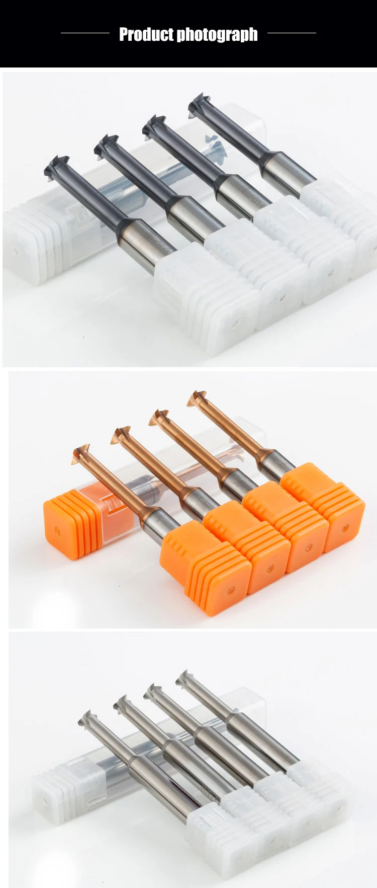 1pcs Cnc Hrc 60 Degree Carbide Single Tooth Thread Milling M1 M1.2 M1.4 ...