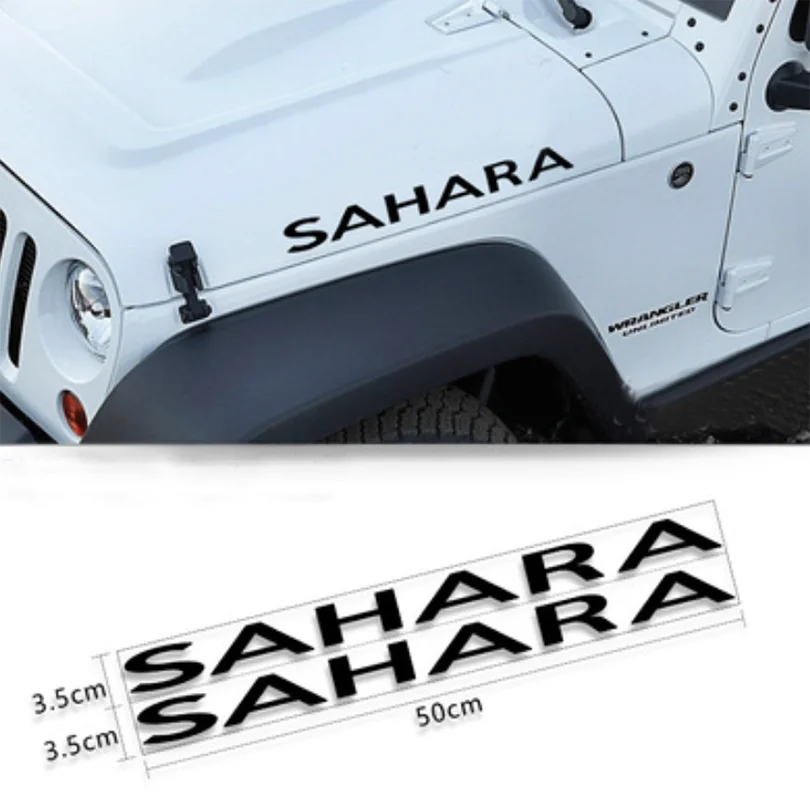 Jeep Sahara Decals