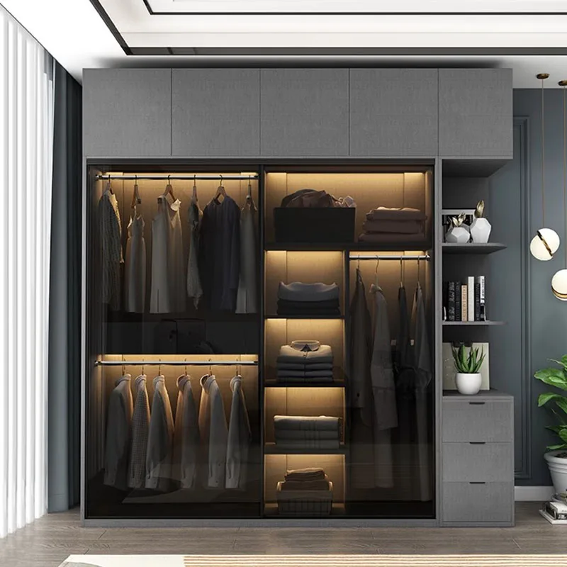 Space-Saving-Wardrobes-Luxury-Drawers-Cabinets-Modular-Display-Bedroom ...