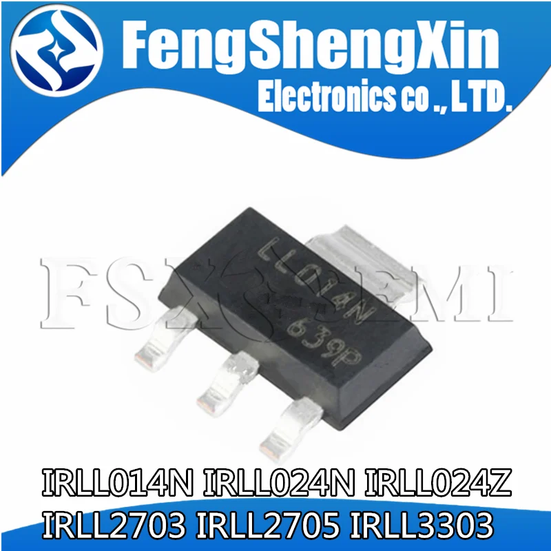 10pcs-IRLL014N-IRLL024N-IRLL024Z-IRLL2703-IRLL2705-IRLL3303-SOT223 ...