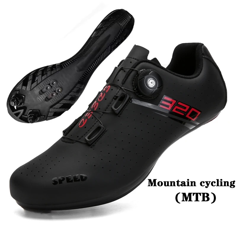 Cycling-Shoes-Men-s-Speed-Lightweight-SPD-Road-Racing-Racing-Shoes ...