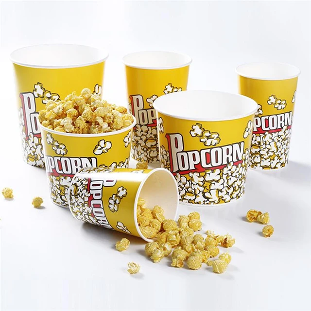 Plastic Popcorn Tub