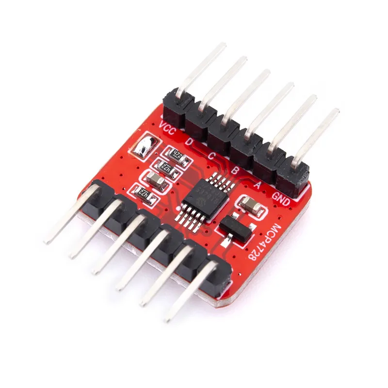 MCP4728 12-Bit DAC Module 4-Channel I2C Interface Programmable Voltage ...