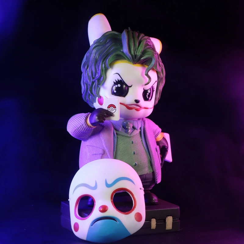 Figura-de-a-o-Pokemon-Joker-Pikachu-cole-o-GK-presentes-de-anivers-rio ...