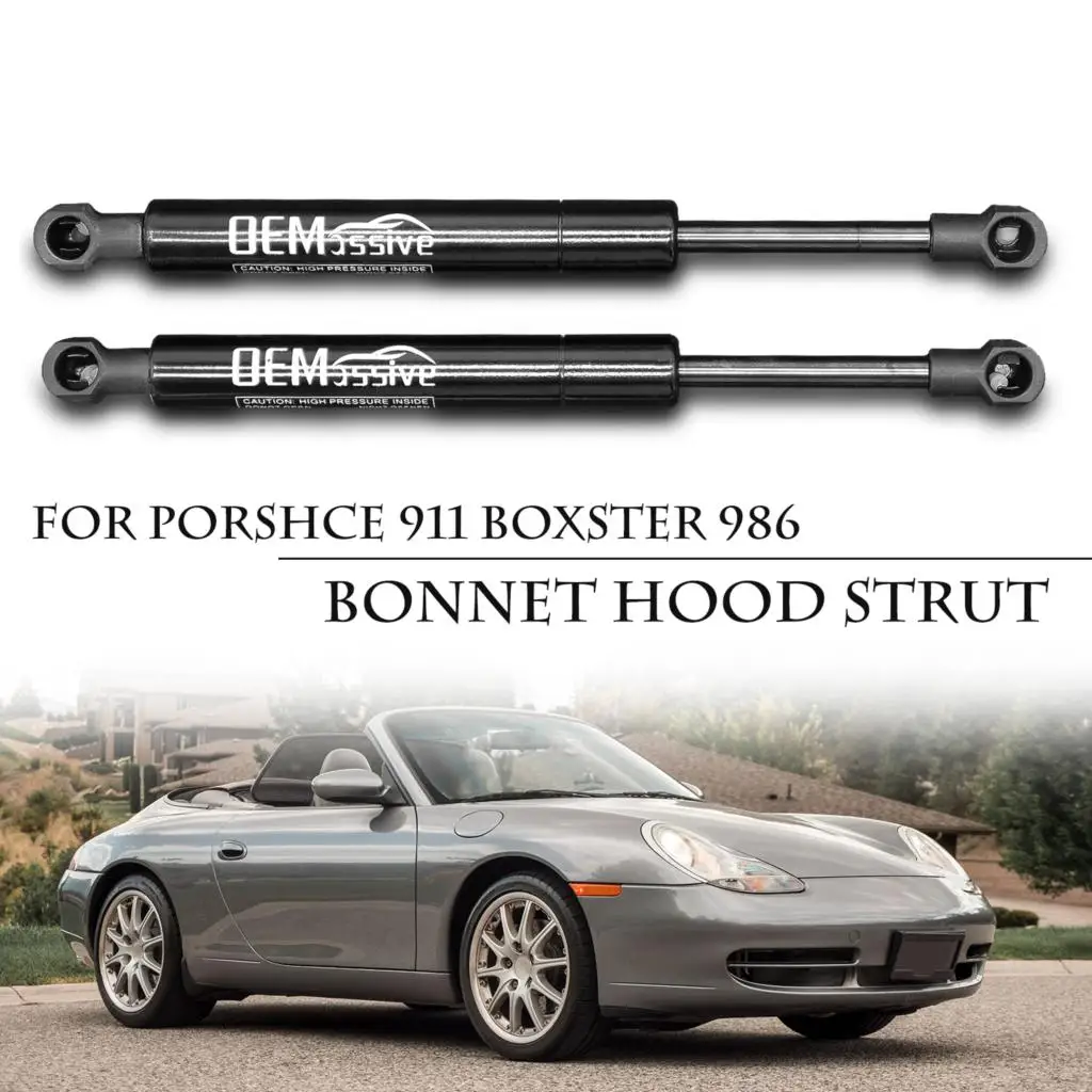 2X-Bonnet-Front-Hood-Lift-Struts-Support-Shock-Gas-Spring-Holder-For ...