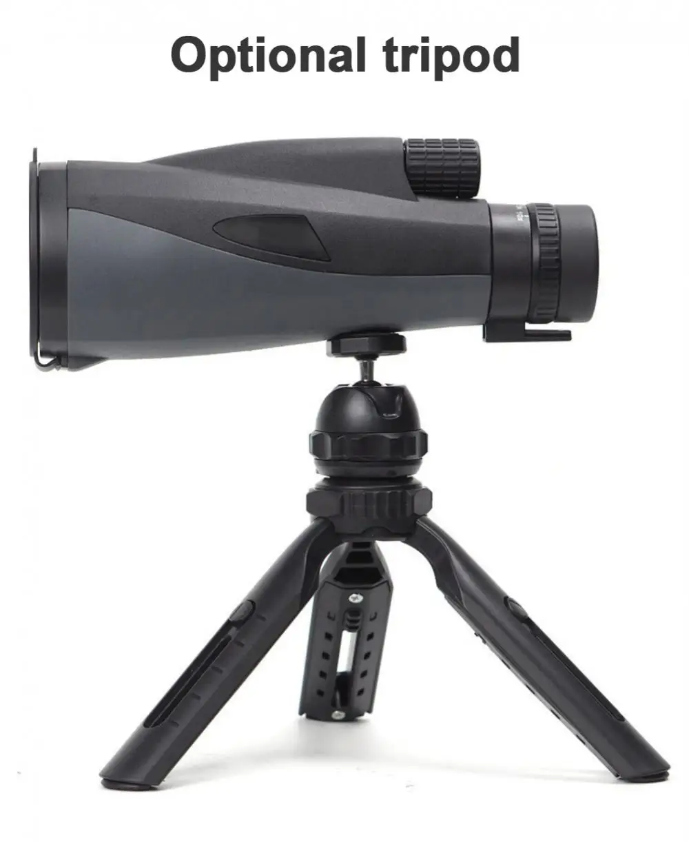 10-30x60 Monocular Telescope 1000M Long Range Glasses Zoom Bak4 Prism ...