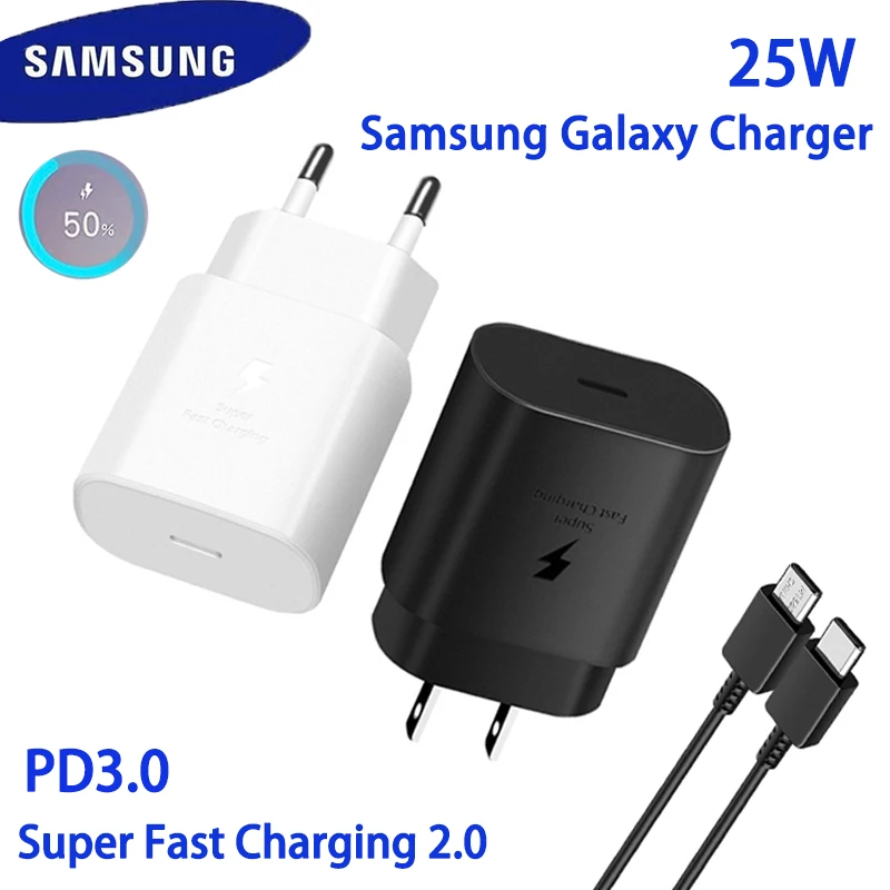 Samsung-25w-Charger-S24-S23-FE-Surper-Fast-Charging-Adapter-Usb-Type-C ...