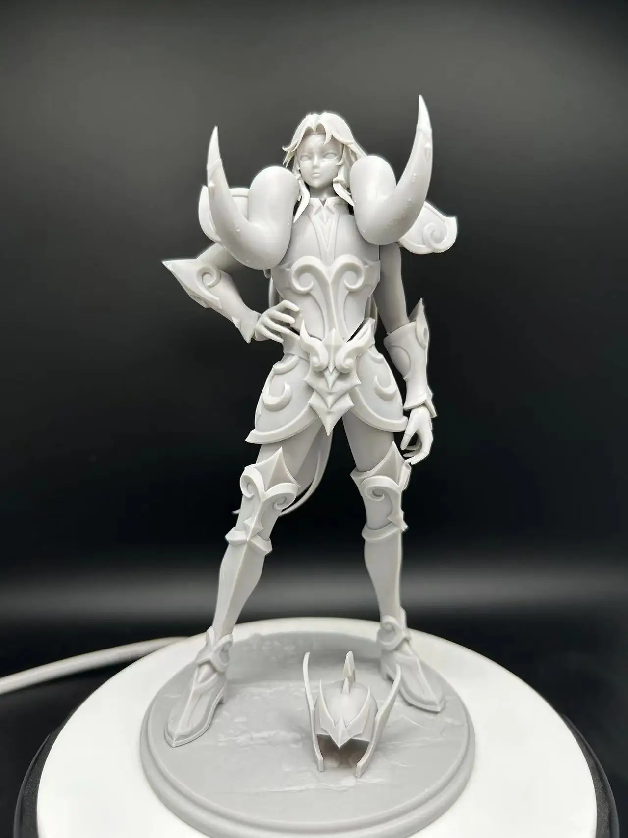 1-12-Die-cast-Resin-Model-Assembly-Kit-Figure-Model-Golden-Zodiac ...