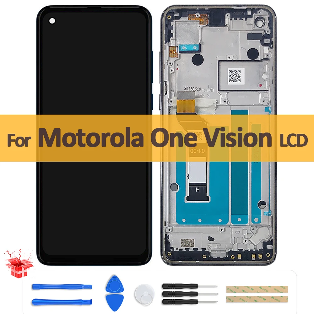 6-3-Original-LCD-For-Motorola-One-Vision-LCD-XT1970-Display-Touch ...