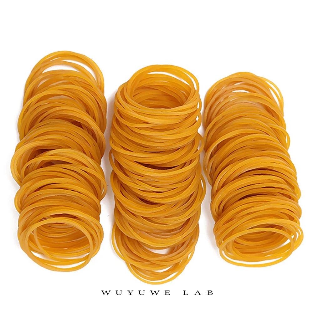 100-Pieces-38mm-Elastic-Rubber-Bands-Bank-Paper-Bills-Money-Home-Office ...