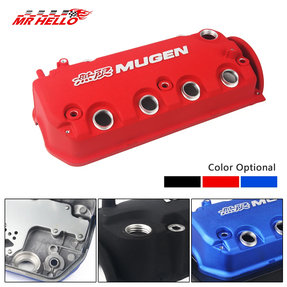 Mugen-Style-Valve-Racing-Rocker-Engine-Chamber-Cover-For-Honda-Civic ...