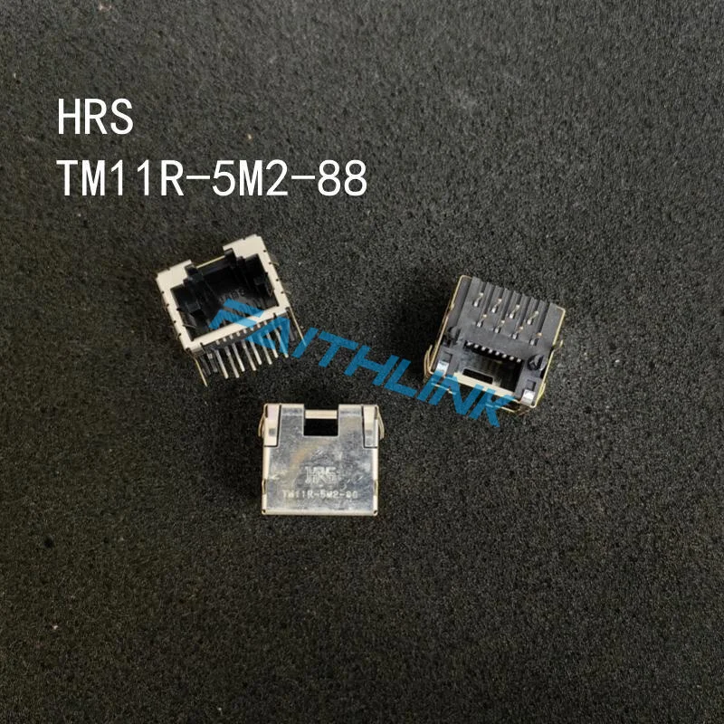 5PCS TM11R-5M2-88 HRS Ethernet connector (RJ45 RJ11) With shielding ...