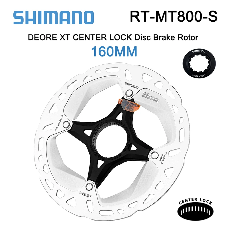 Shimano DEORE XT RT MT800 RT-MT800 Ice Point Technology Brake Disc ...