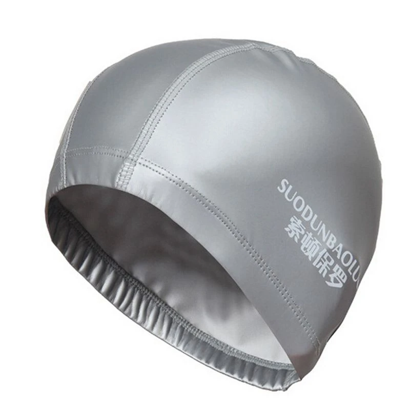 Waterproof-PU-Fabric-Swim-Cap-Swimming-Pool-Accessories-Water-Sport ...