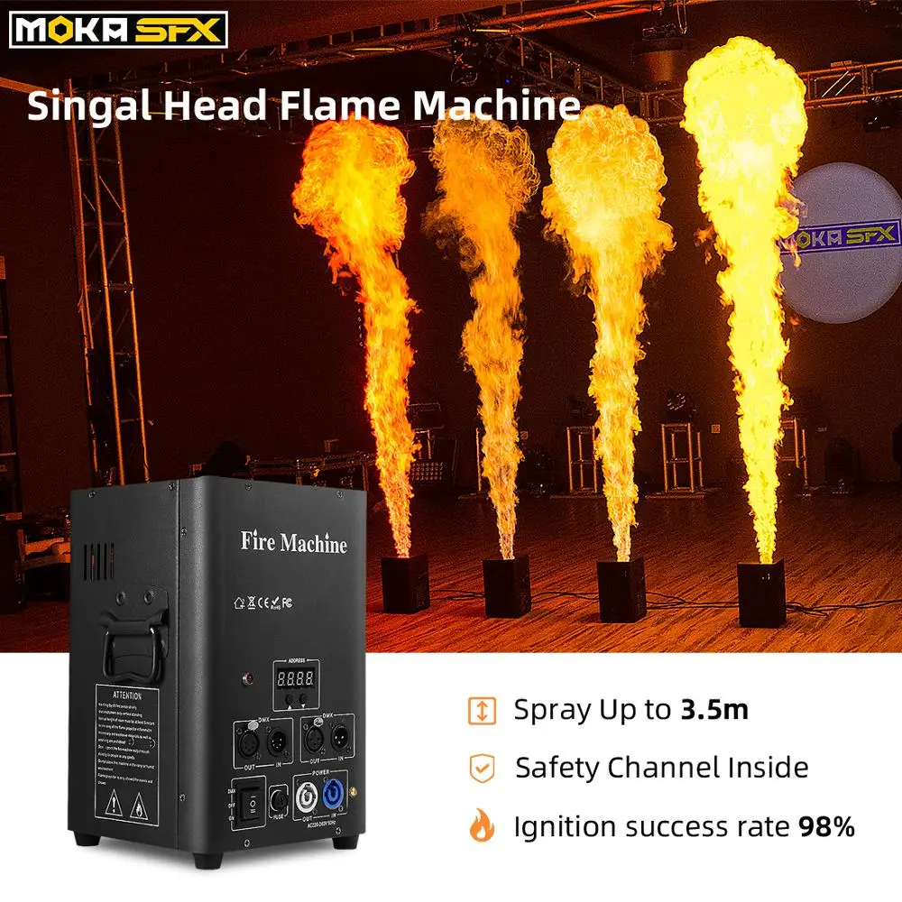 Flame-Machine-DMX-Fire-Machines-Spray-Fire-Projector-Event-Machine-for ...
