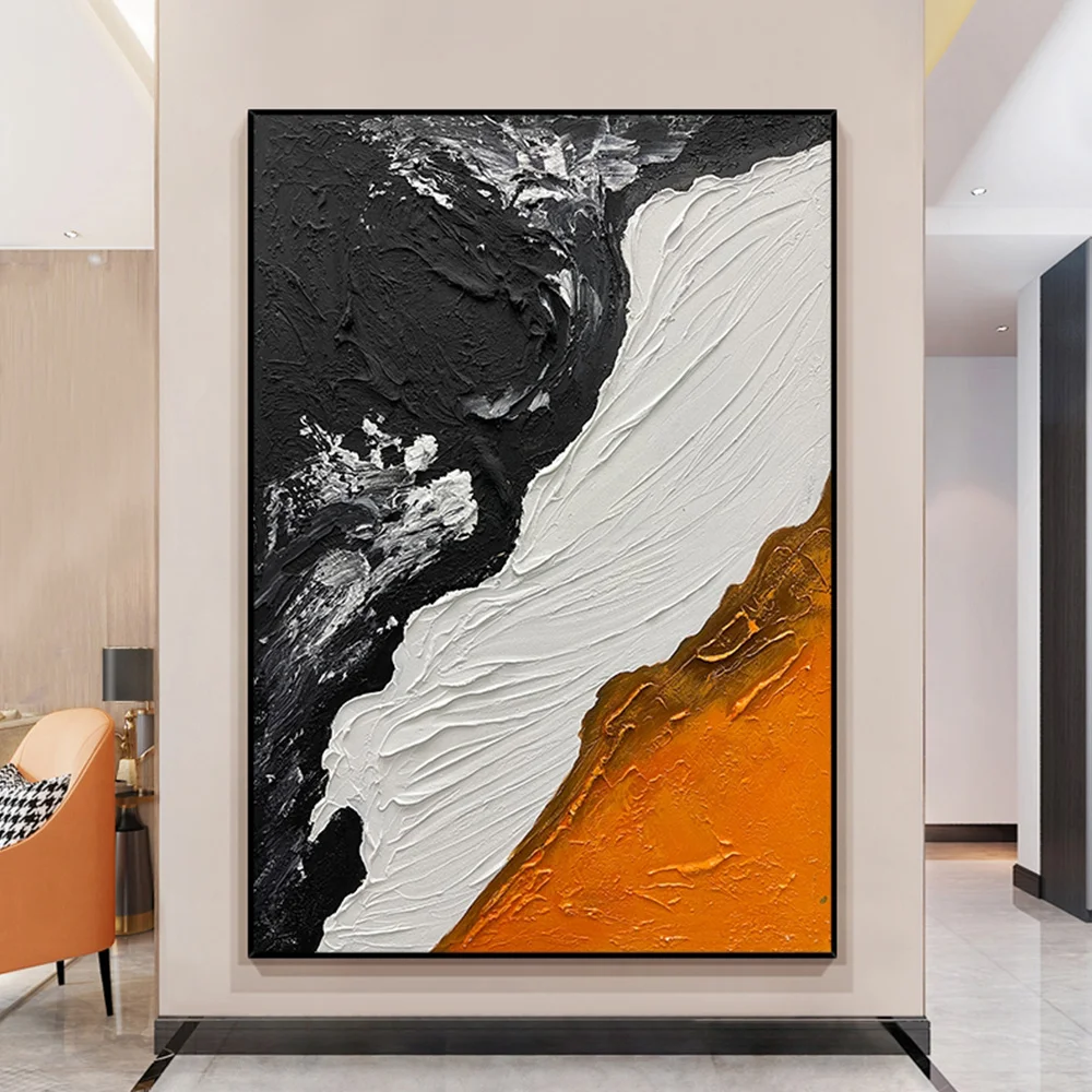 HUACAN-Modern-Artwork-Home-Interior-Decoration-Abstract-Unframed-Oil ...