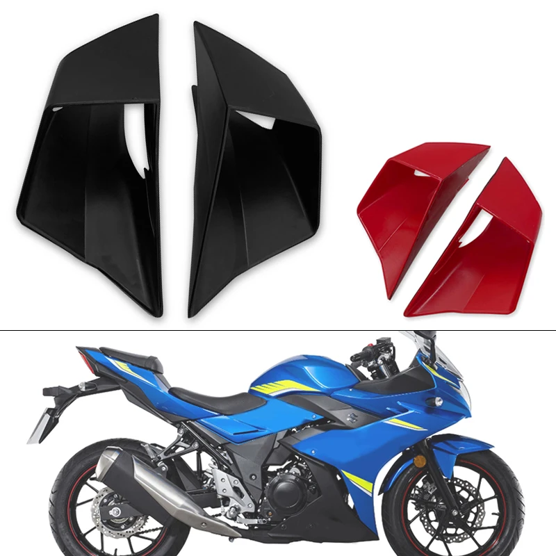 New-GSX250R-Motorcycle-Fairing-Winglets-Side-Wing-Protection-Cover-Wing ...