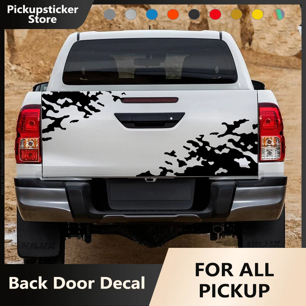 Car Universal Tail Sticker For Toyota Hilux Isuzu Dmax Dodge RAM Ford ...