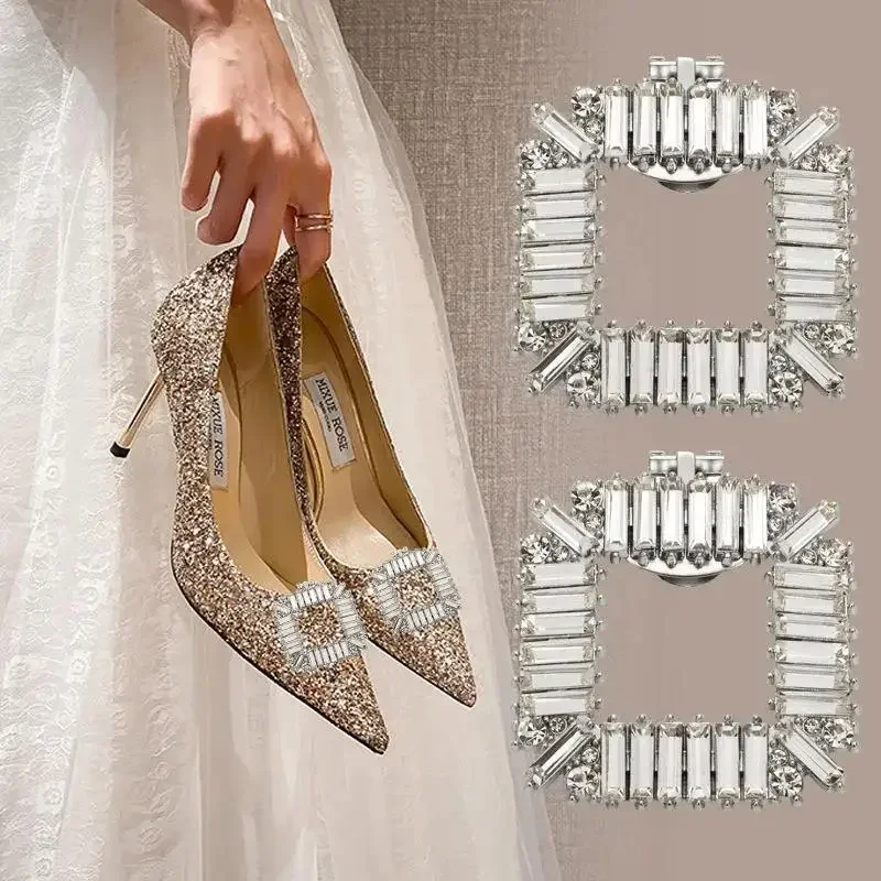2021-New-High-heeled-Shoe-Decorations-Detachable-Flower-Shoe-Buckles ...