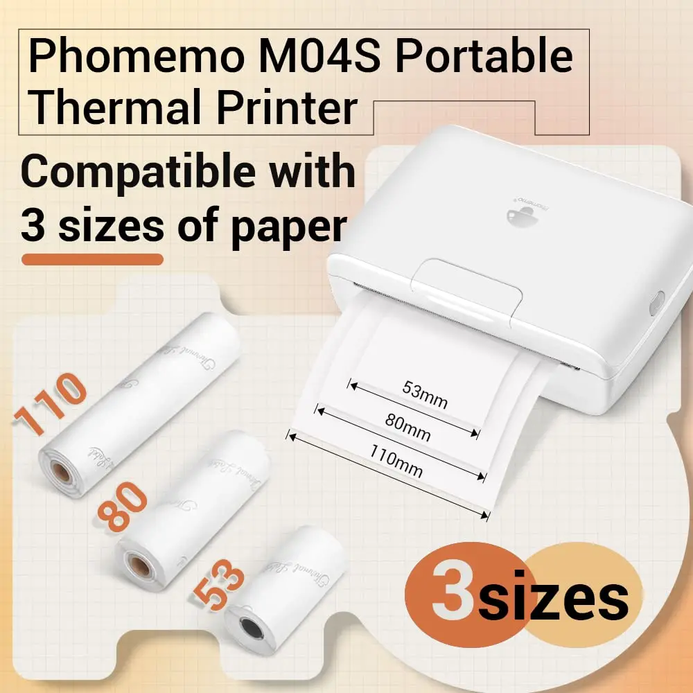 Phomemo-Impresora-t-rmica-port-til-M04S-para-tel-fono-m-vil-m-quina-de ...