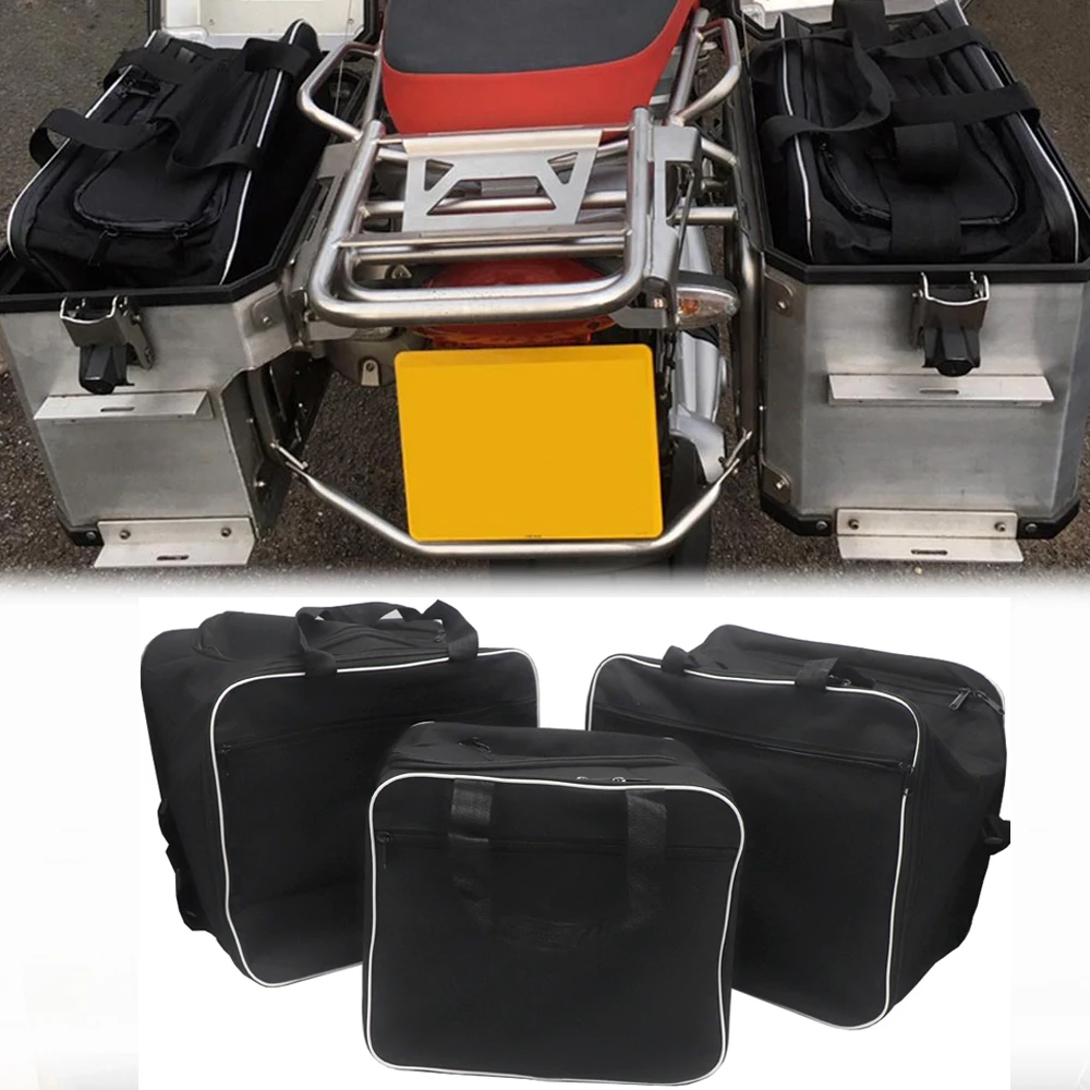 Motorcycle Luggage Bags for BMW R1200GS Adv Black Inner Bags R1250 ...