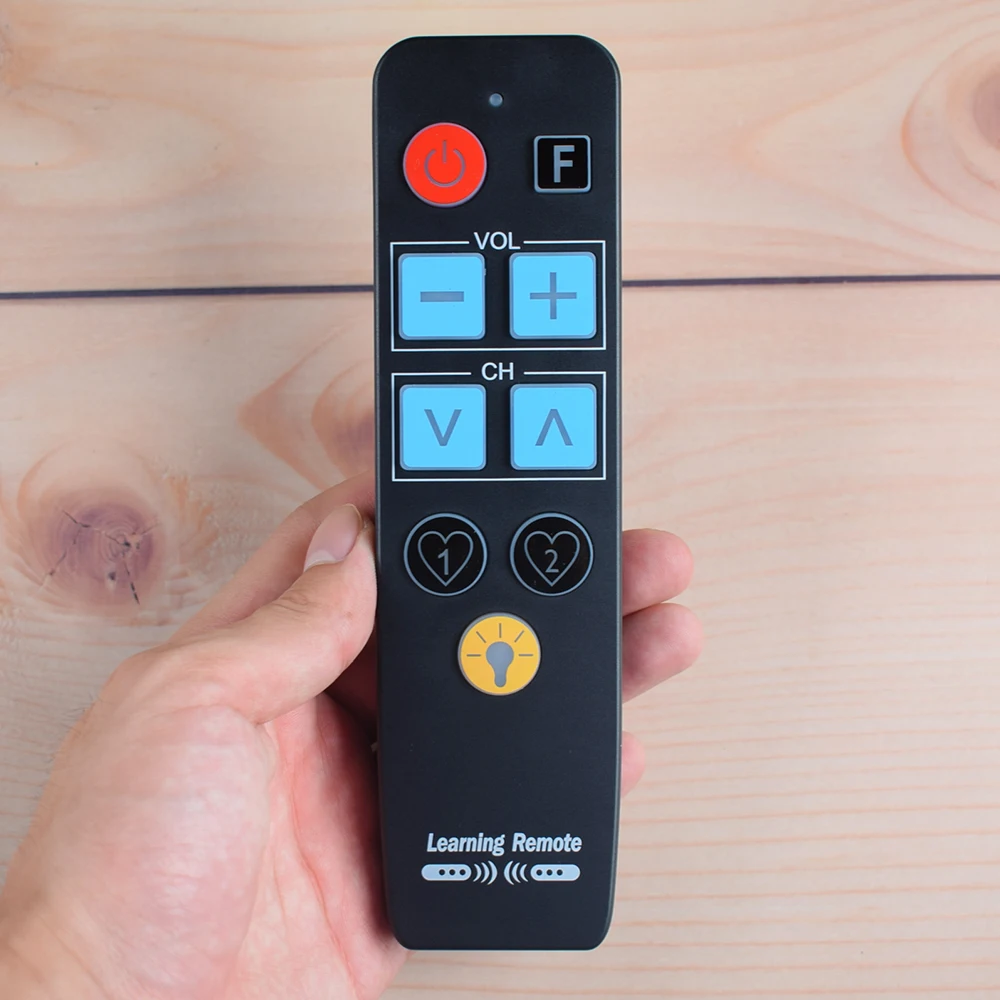 Big-Buttons-Learn-Remote-Control-with-Backlit-Remot-Controller-for-TV ...