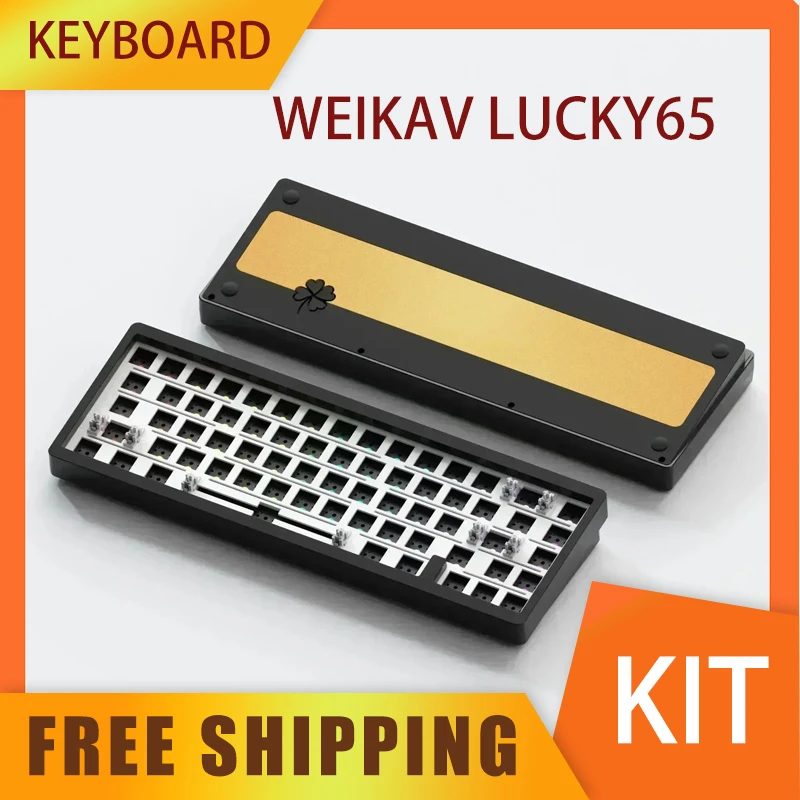 Weikav-Lucky65-Keyboard-Kit-Wireless-Bluetooth-Three-Mode-Mechanical ...