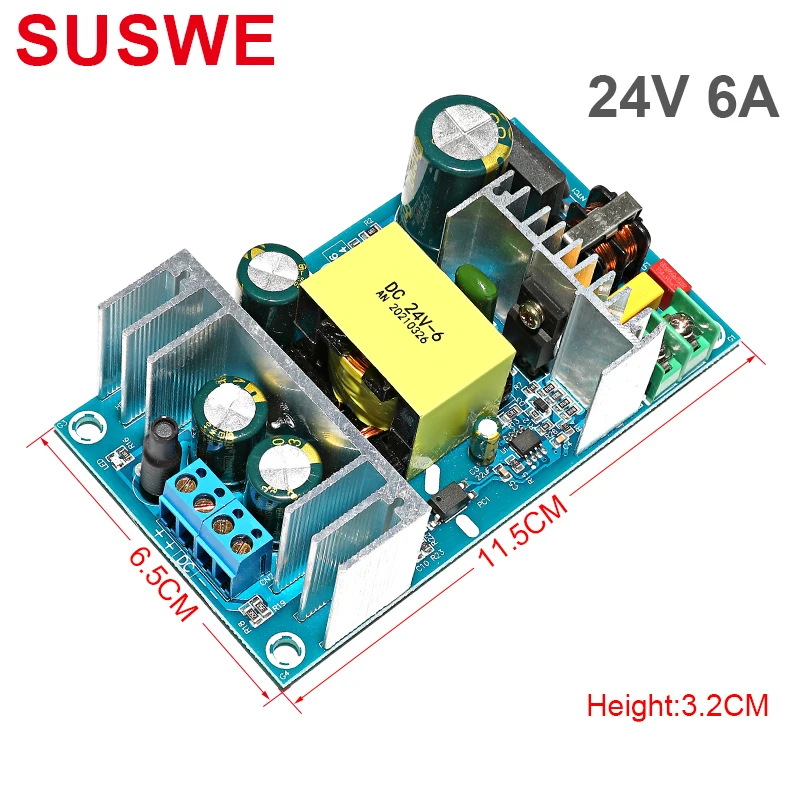 AC-DC-Buck-Converter-AC-100-240V-to-24V-DC-6A-144W-step-down ...