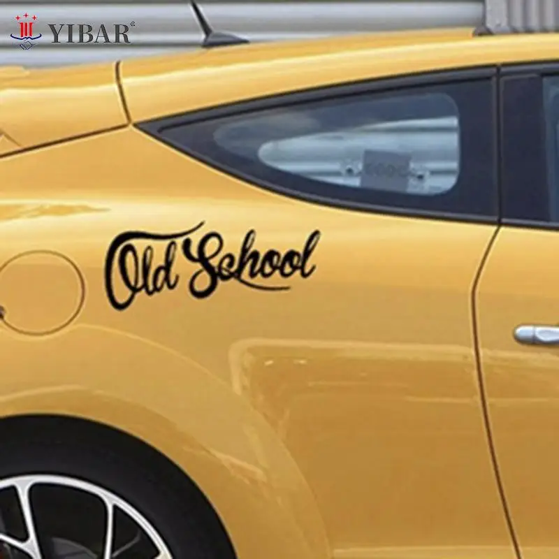 Old School Car Sticker Auto Euro Vinyl Oldstyle Vintage Vinyl Decals ...