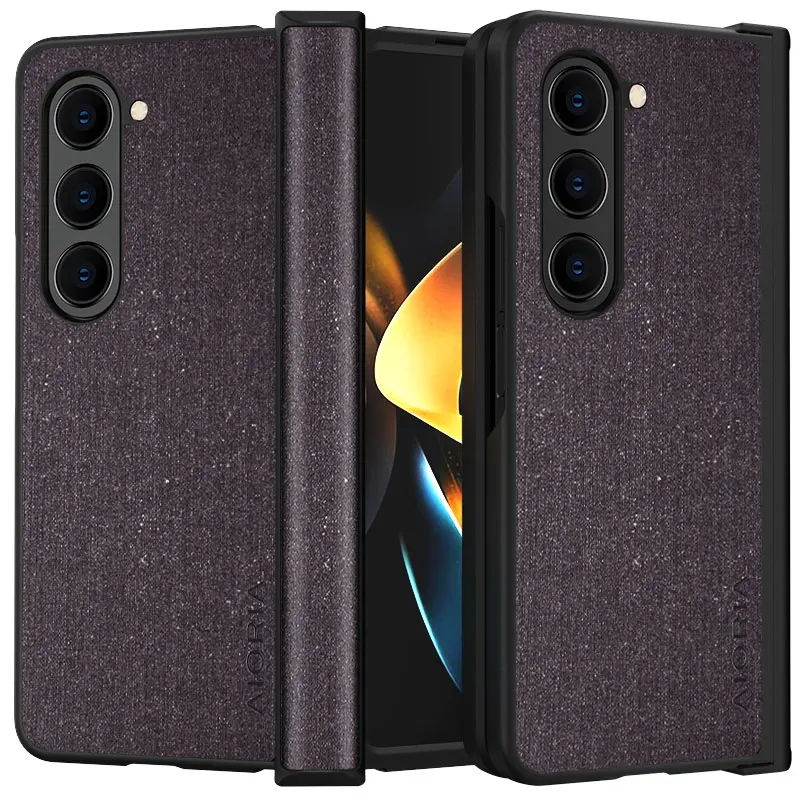 Case-For-Samsung-Galaxy-Z-Fold-5-4-3-Luxury-Vintage-bling-bling-bark ...