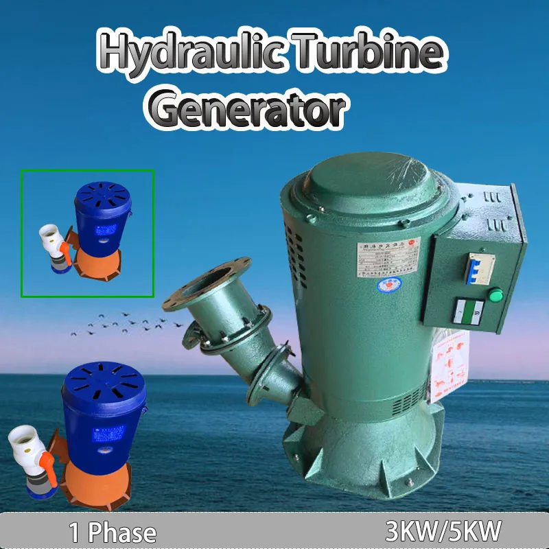 3kw-Hydro-Generator-Turbine-Flow-Hydraulic-Conversion-Water-Flow ...