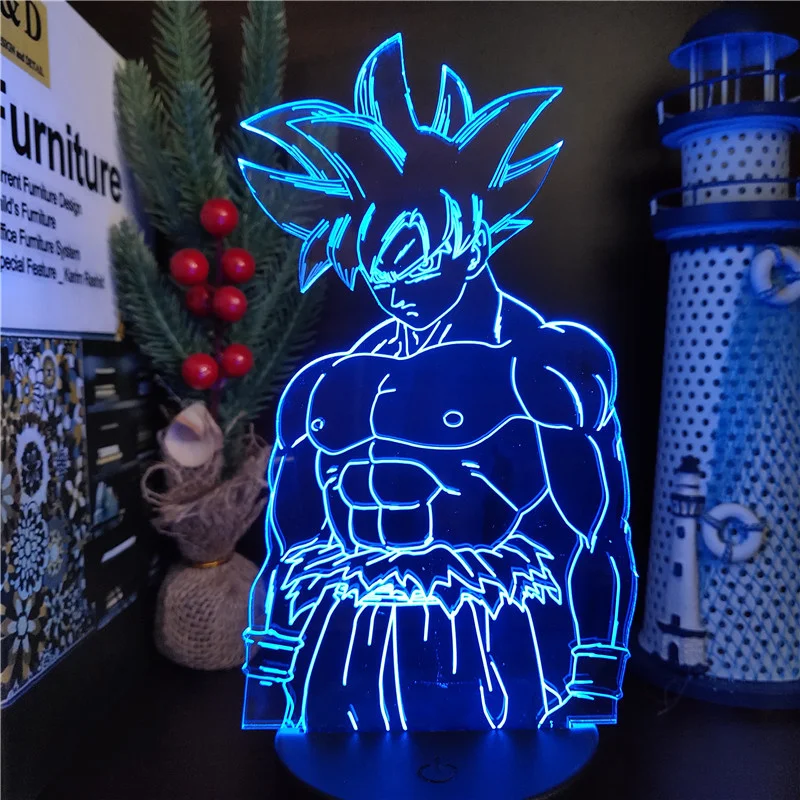 Dragon-Ball-Super-3D-Illusion-Lamp-Goku-Ultra-Instinct-Amine-Led-Night ...
