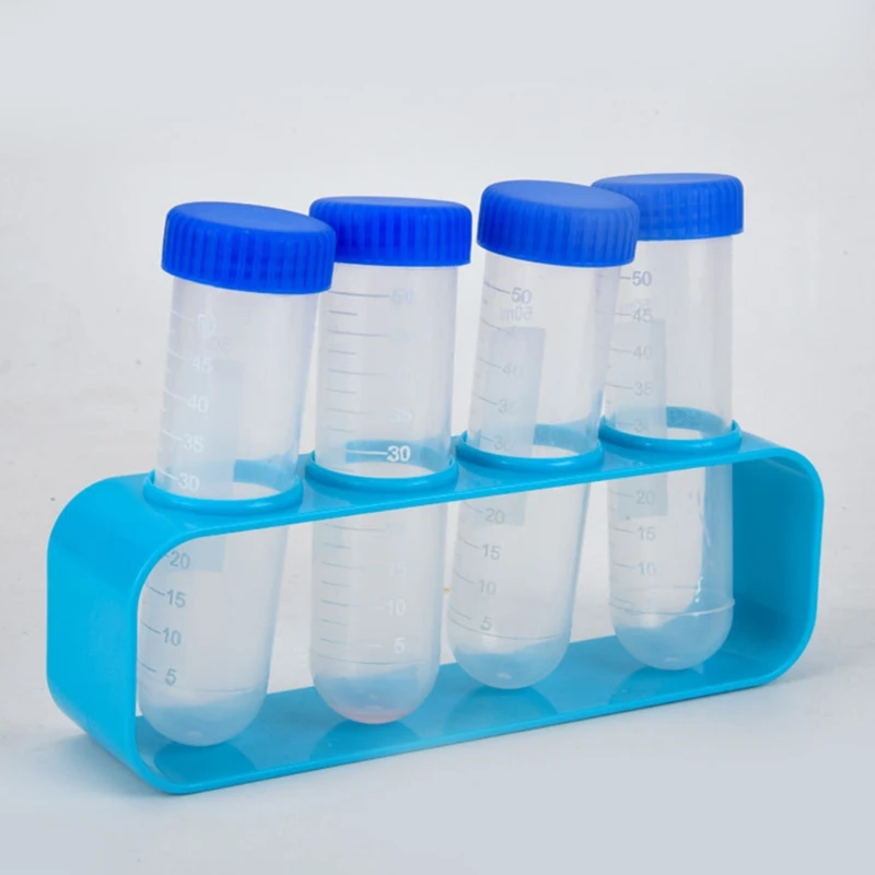 3pcs Clear 50ml Centrifuge Tubes Set Lab Test Container Graduated ...