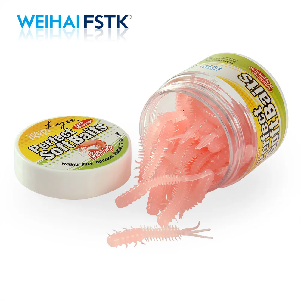 Leurre en Silicone souple en forme de ver de terre, appât artificiel en ...