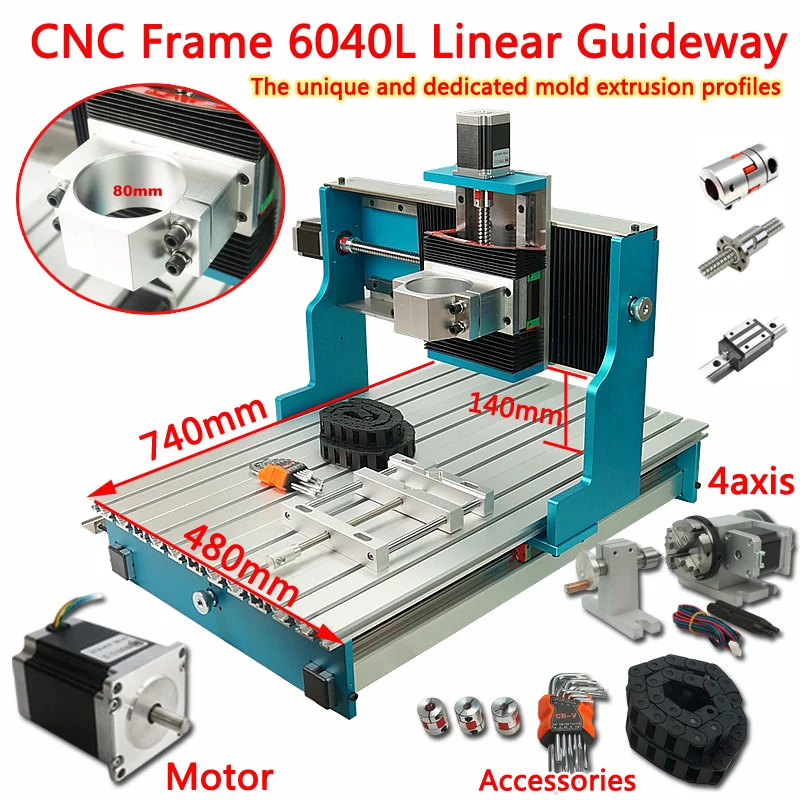 Line-Cnc-Frame-6040l-Lineaire-Geleidebaan-Voor-Diy-Houtbewerking ...