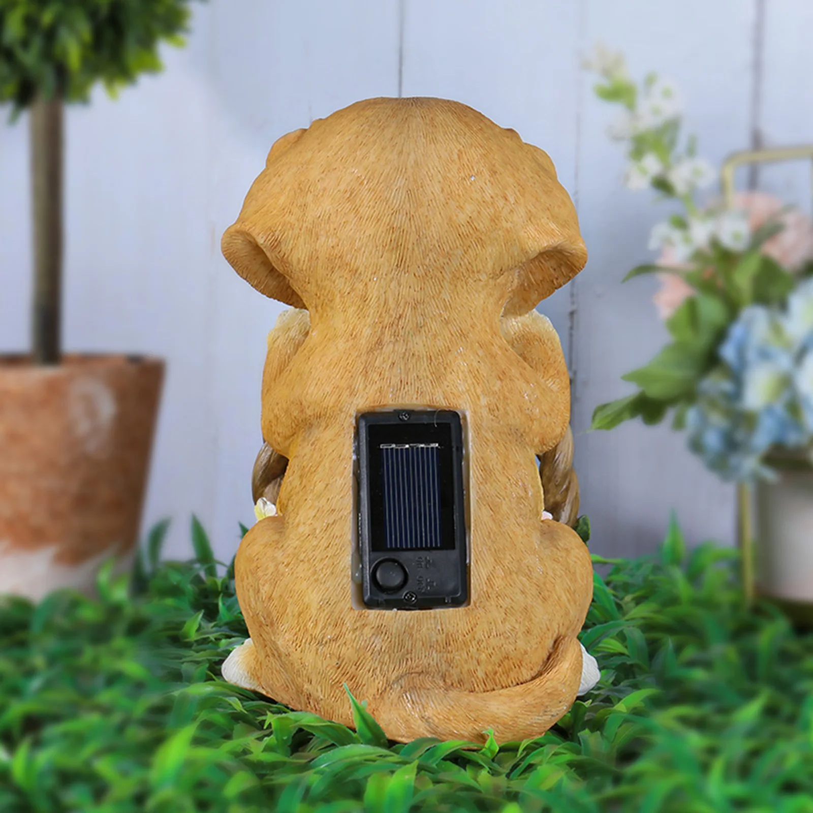 Beagle Welcome Sign Solar Lamp Ball Light - styloclubs.com