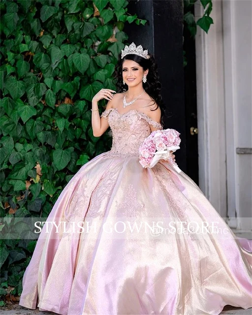 Light Pink Princess Ball Gown