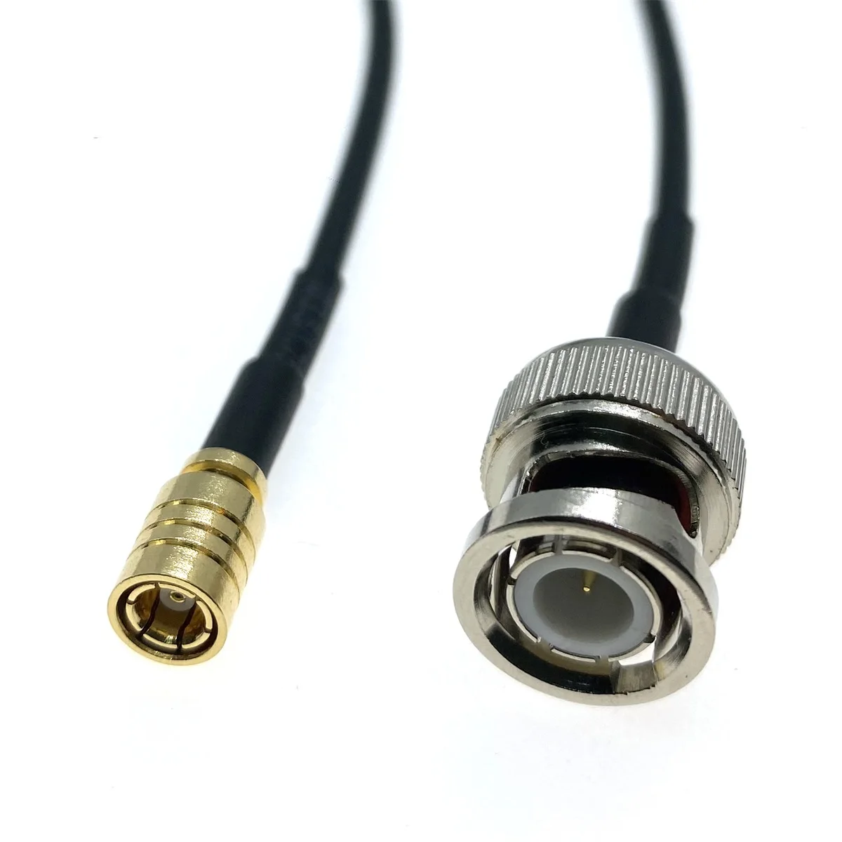 RG174 BNC Male plug to SMB Female jack crimp RF connector Coaxial ...