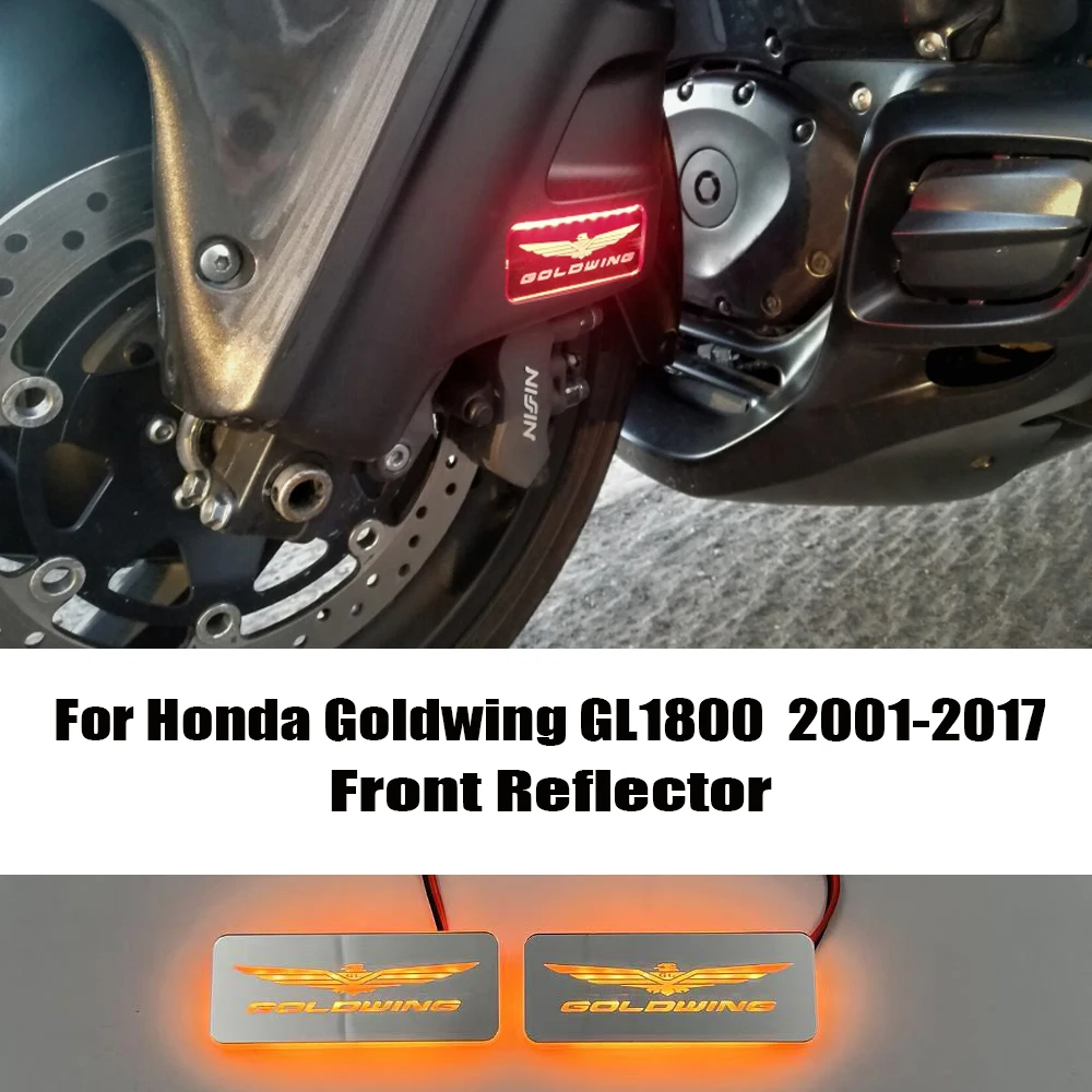 Motorcycle LED Front Reflector Gold Wing 1800 LED Decoration LED ...