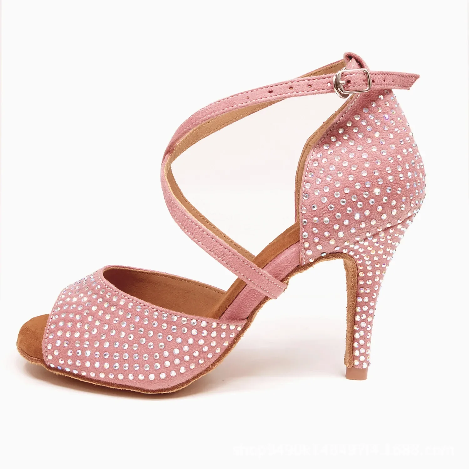 Pink-Latin-Dance-Shoes-Indoor-Soft-Bottom-Hot-Sale-Tango-Jazz-Modern ...