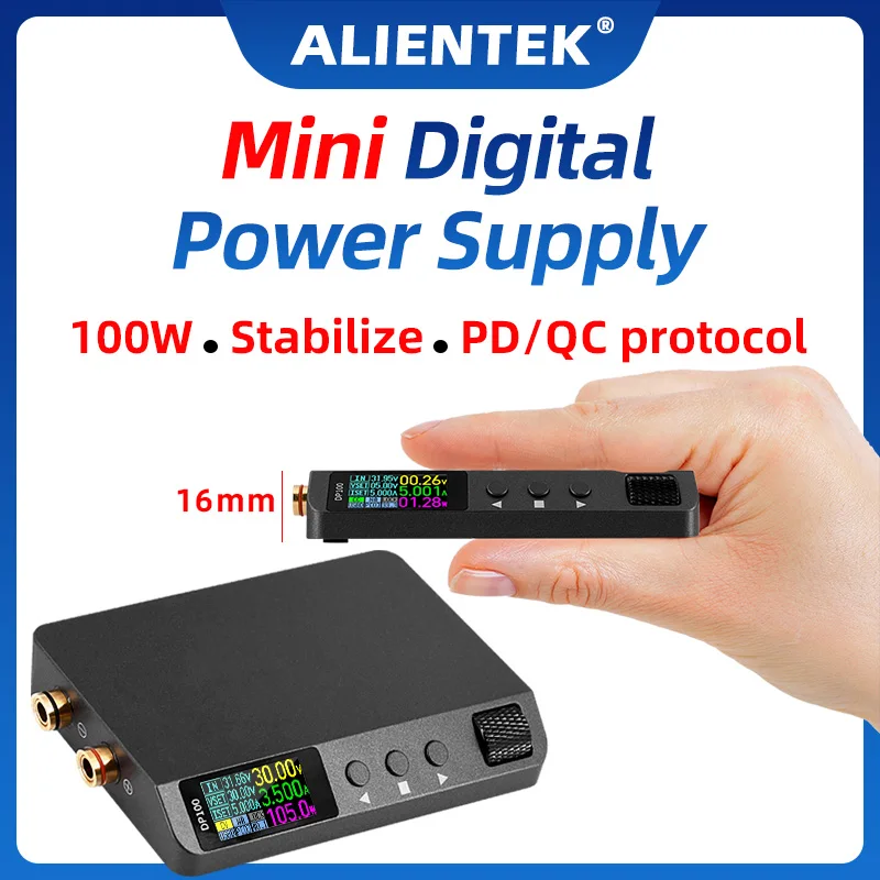 DP100-Digital-Power-Supply-Portable-Adjustable-Voltage-Regulator-DC ...