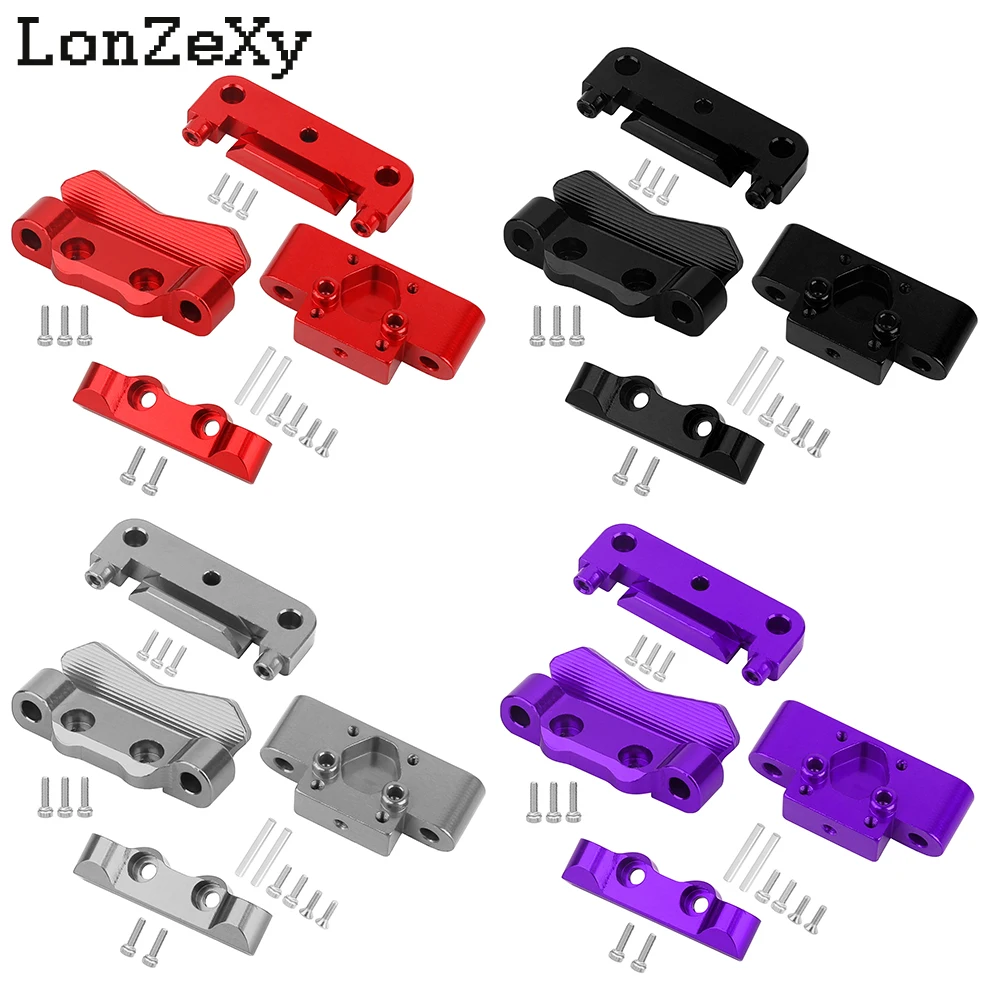Front Bulkhead And Rear Pin Mounts Set Aluminum Meta For Losi Micro b ...