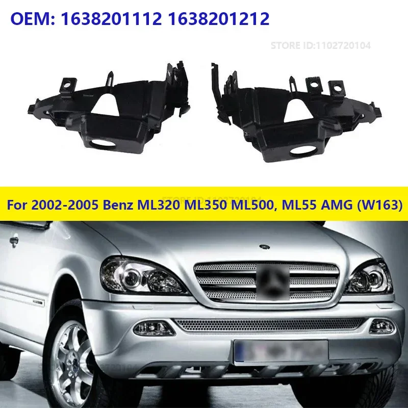For-2002-2005-Mercedes-Benz-ML320-ML350-ML500-ML55-AMG-W163-Front-Fog ...